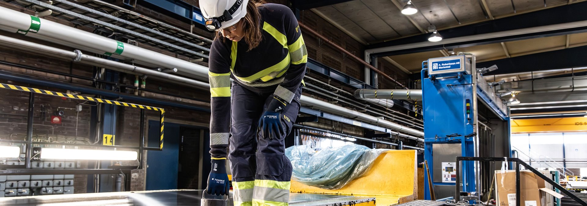 Guantes con agarre en presencia de aceite TEGERA® Oil Grip: Protección ...