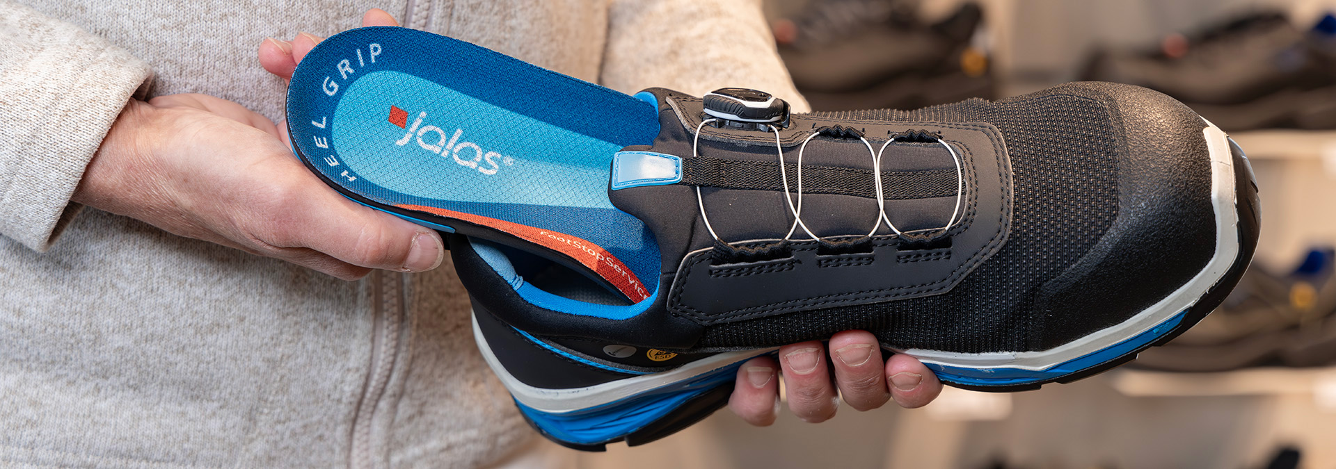 New JALAS® FSS Insoles: Single Size, Perfect Fit